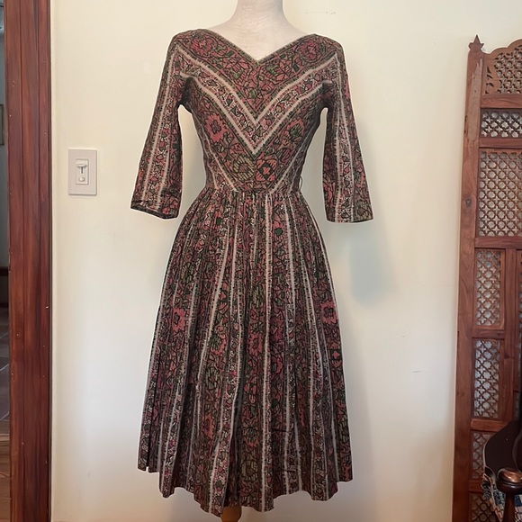 Dresses | Vintage 6s Autumn Dress | Poshmark